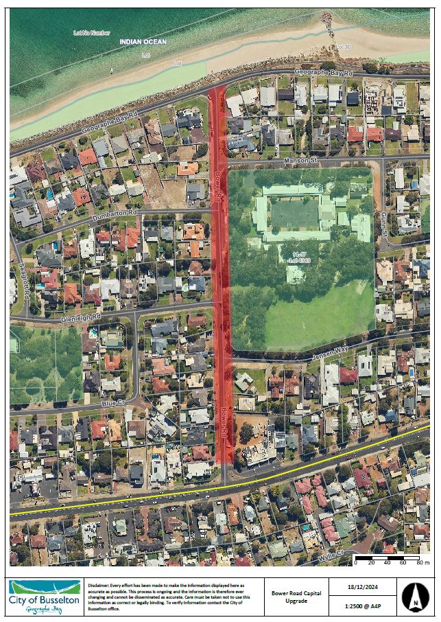 Public Notice - Notice of Works - Bower Road West Busselton » City of ...